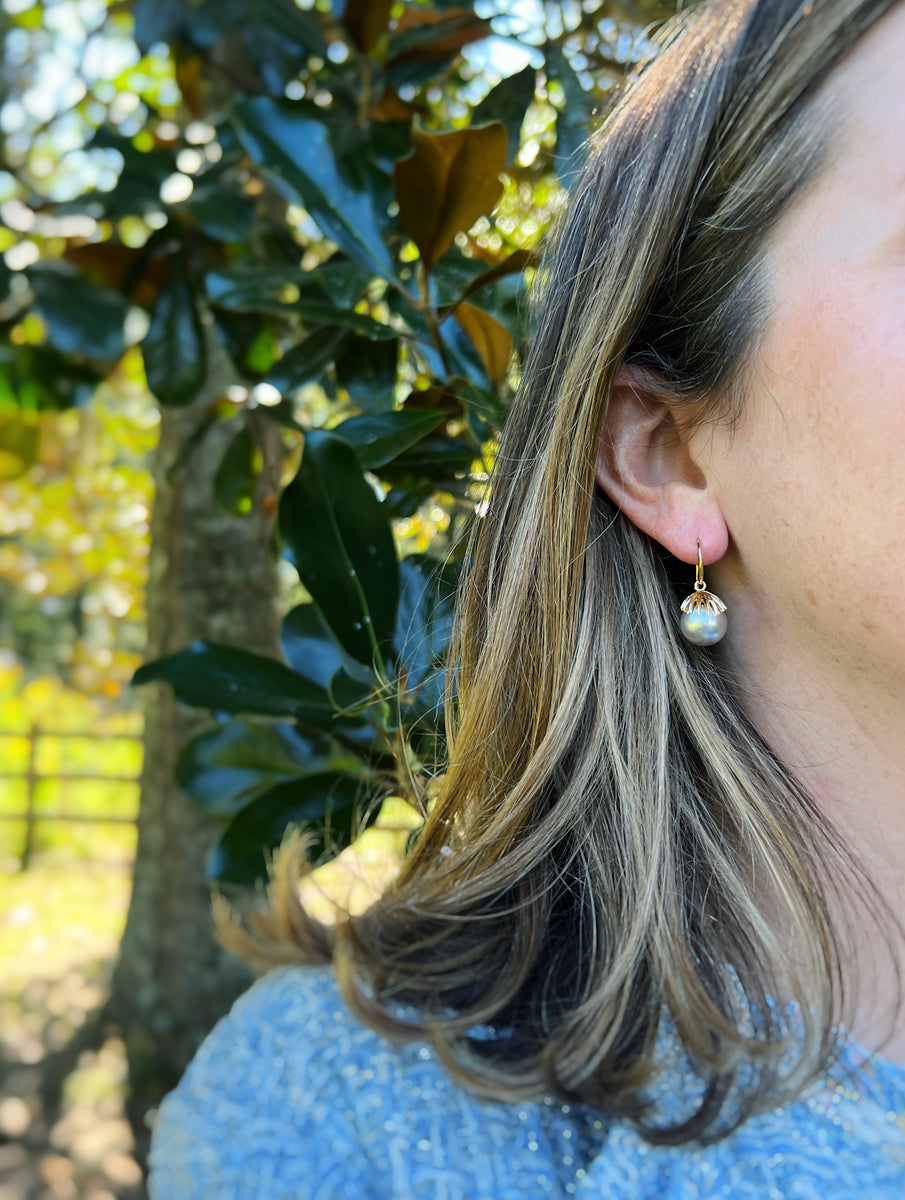 Pearl Palm Frond Drops – GOLDBUG COLLECTION